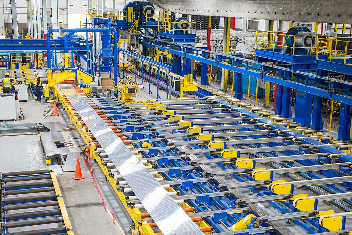 SMS group GmbH: Strangpressen (Aluminium)